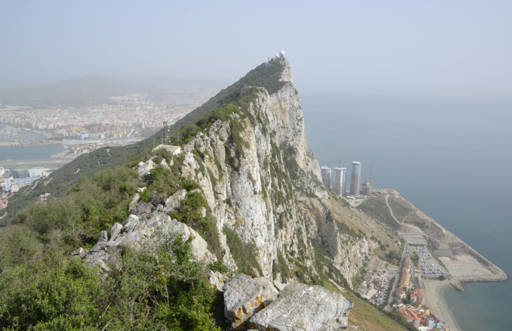 Gibraltar, where James Bond comes to train